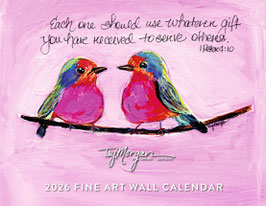 2026 Tay Morgan Wall Calendar – Smitten Gift Boutique